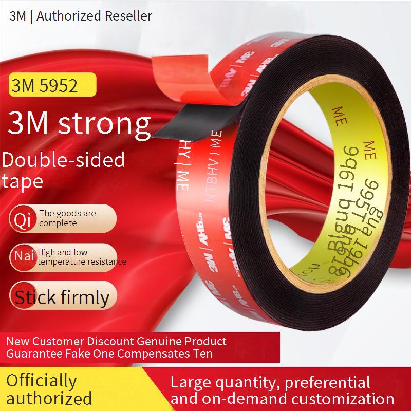 3M Strong Double-Sided Adhesive Glue Tape - Permanent Sticky Roll for Vehicle Applications ...