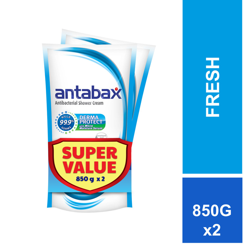 Antabax Shower Cream Fresh Twin Refill Pack 2 x 850g | Shopee Malaysia
