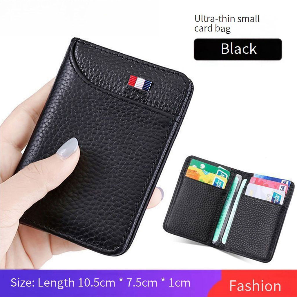 Men's RFID Blocking Slim Wallet - Multi-Functional Holder for ID, Cards ...