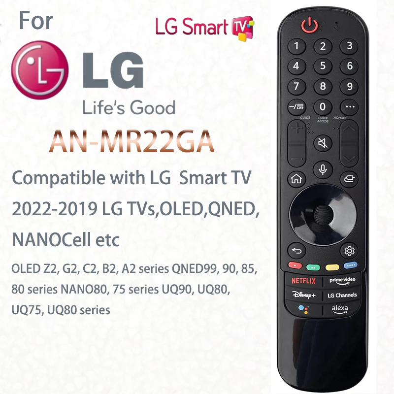 Compatible For LG AN-MR22GA Remote Control For Smart TV,LG Remote ...