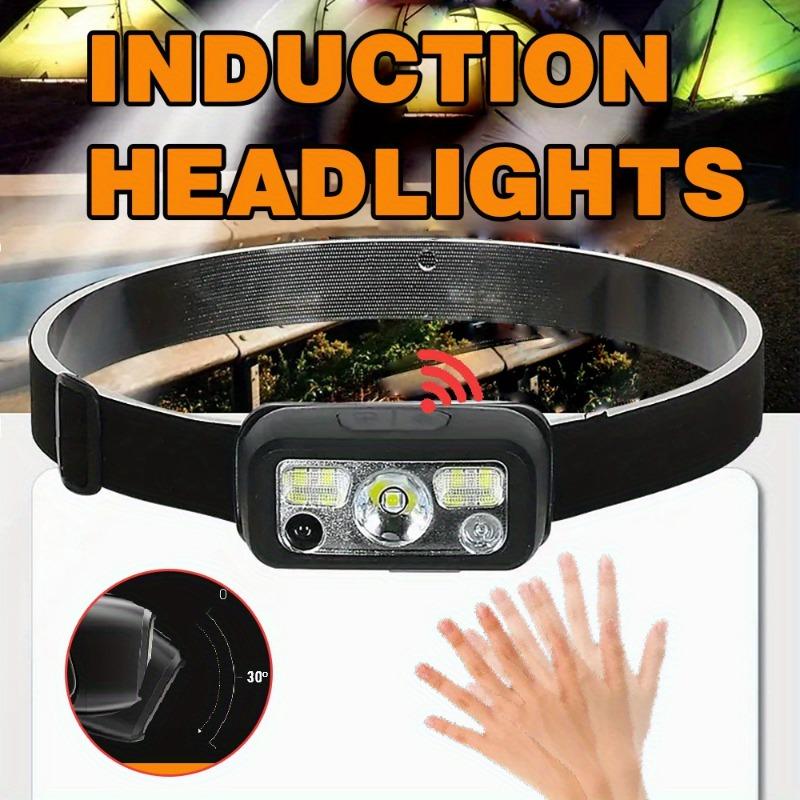 Rechargeable Outdoor Headlight Portable LED Headlight with Sports ...