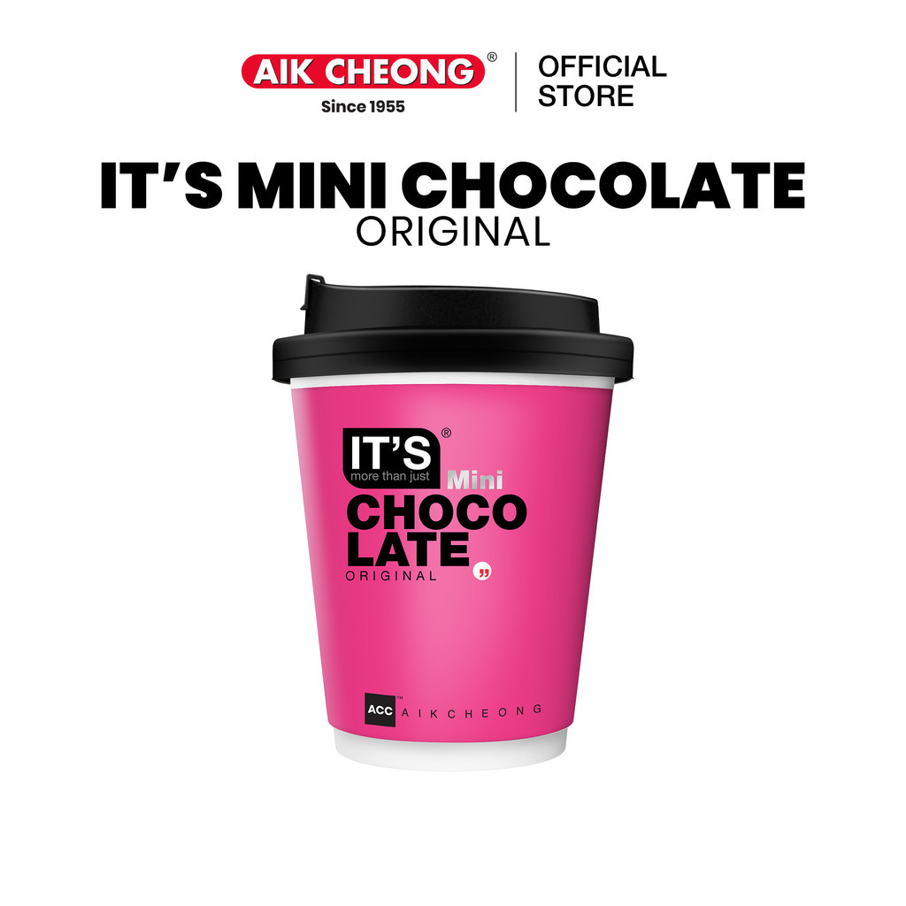 Aik Cheong It's Mini Chocolate Original Cup 25g | Shopee Malaysia