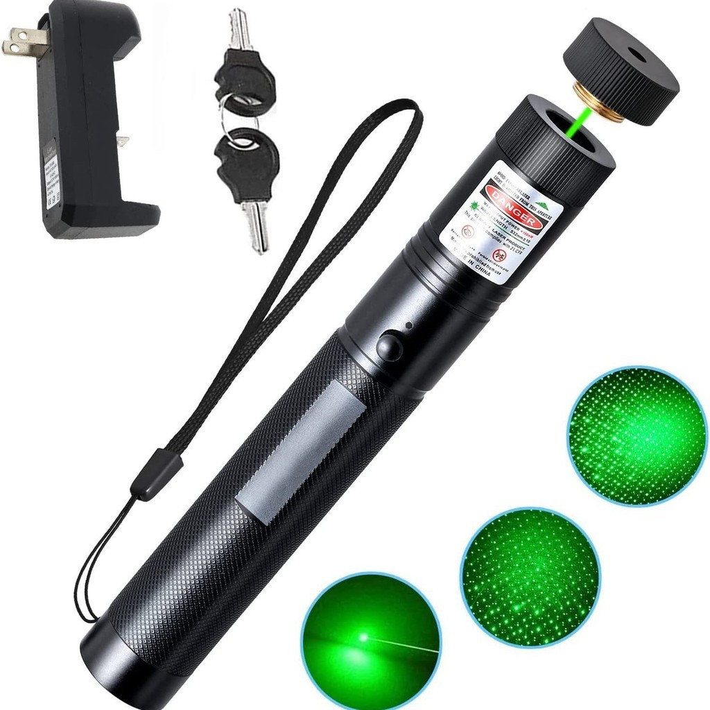 303 Laser Flashlight Outdoor High-Power Green Light Red Light Starry ...