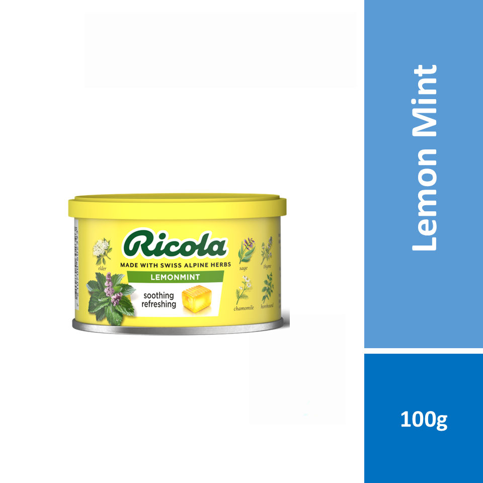 Ricola Lemon Mint 100g | Shopee Malaysia