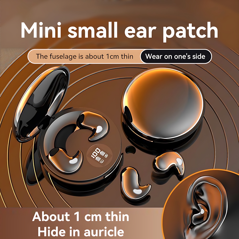 Mini Wireless Headphone TWS Sleep Earphone Gaming Headset HIFI ...