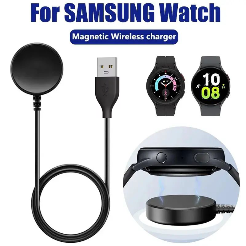 Magnetic Watch Wireless Charger Universal For Samsung Galaxy Watch8 7 6 ...