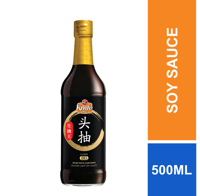 Knife Golden Light Soy Sauce 500 ml | Shopee Malaysia