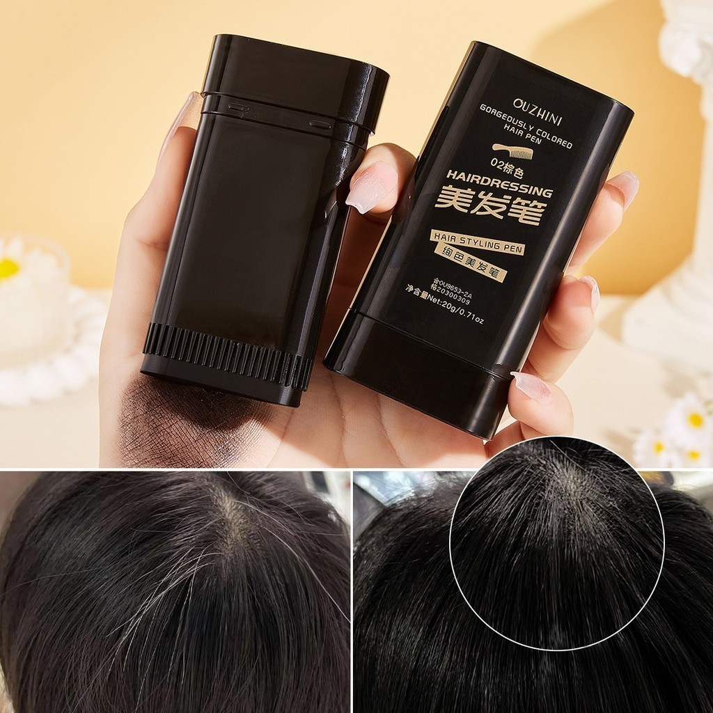 Disposable Hair Dye Sticks Quickly Cover Gray Hair Without Damaging ...
