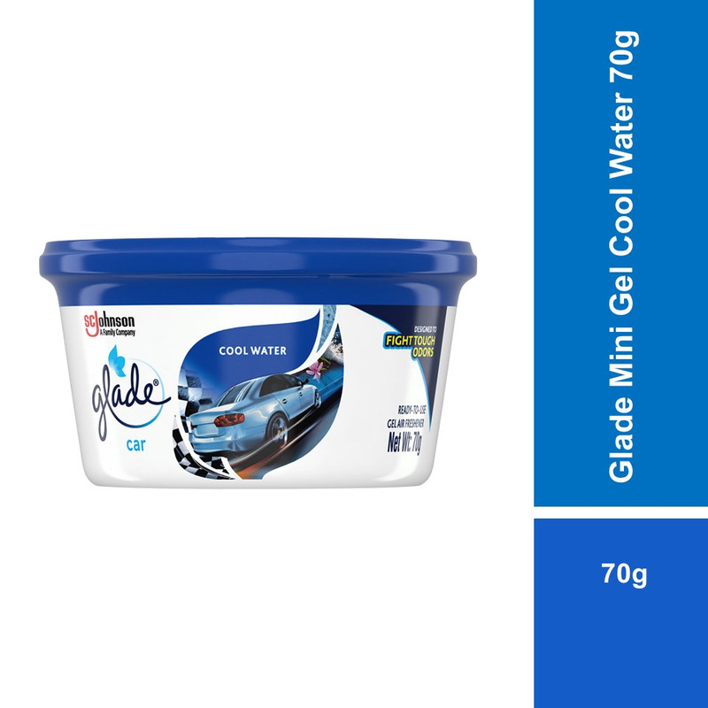 Glade Room Air Freshener Mini Scented Gel - Cool Water (70g) | Shopee ...