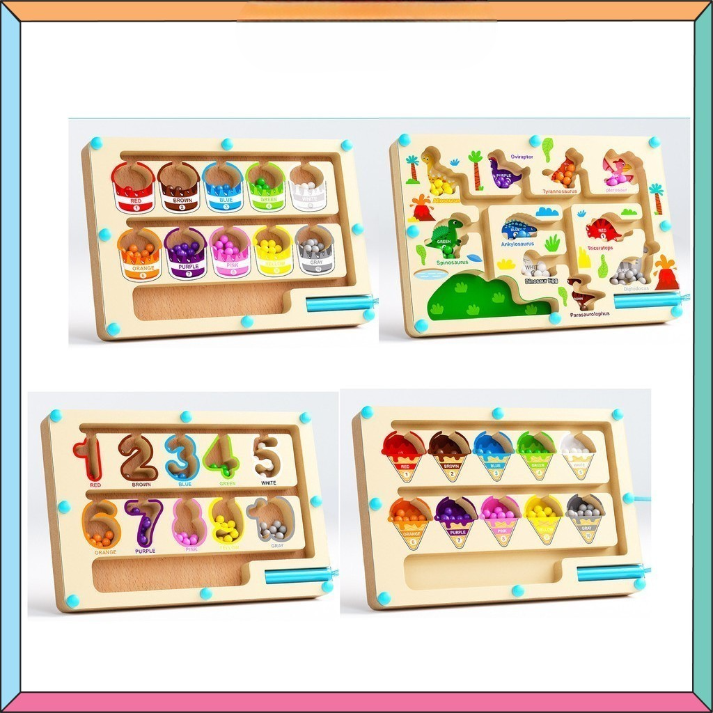 [Shopee Choice] Magnetic Colour Sorting and Number Matching Maze ...