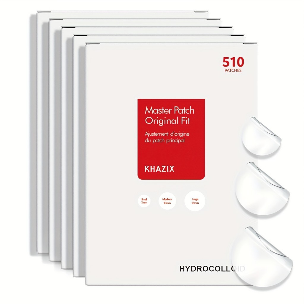 Hydrocolloid Pimple Patches, 3 Sizes for Acne Coverage, Spot Stickers ...