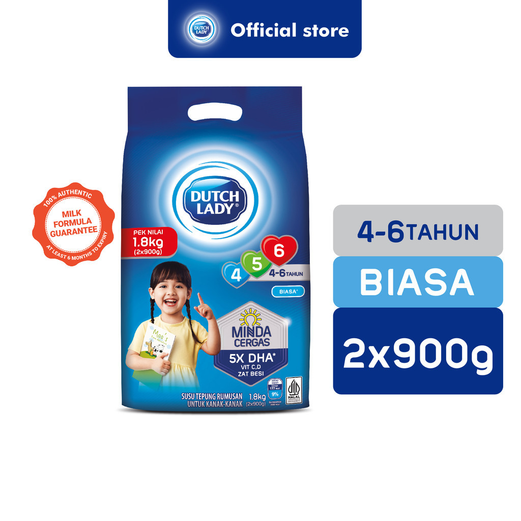 Dutch Lady GUM 456 Plain 1.8kg [Exp 16 Apr 2026 &/ Later] | Shopee Malaysia