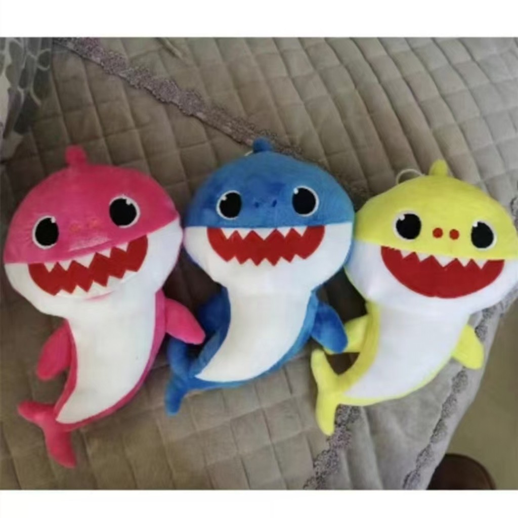 30cm shark plush toy doll cute little shark doll children's gift ...