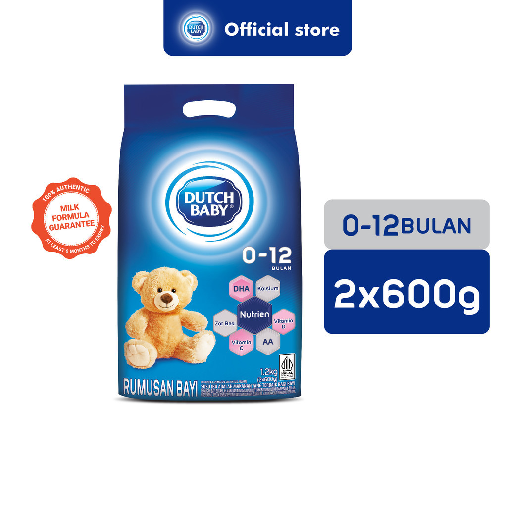 [Exp 05 Oct 2026 &/ Later] Dutch Baby Milk Formula 0-12 Months 1.2kg ...