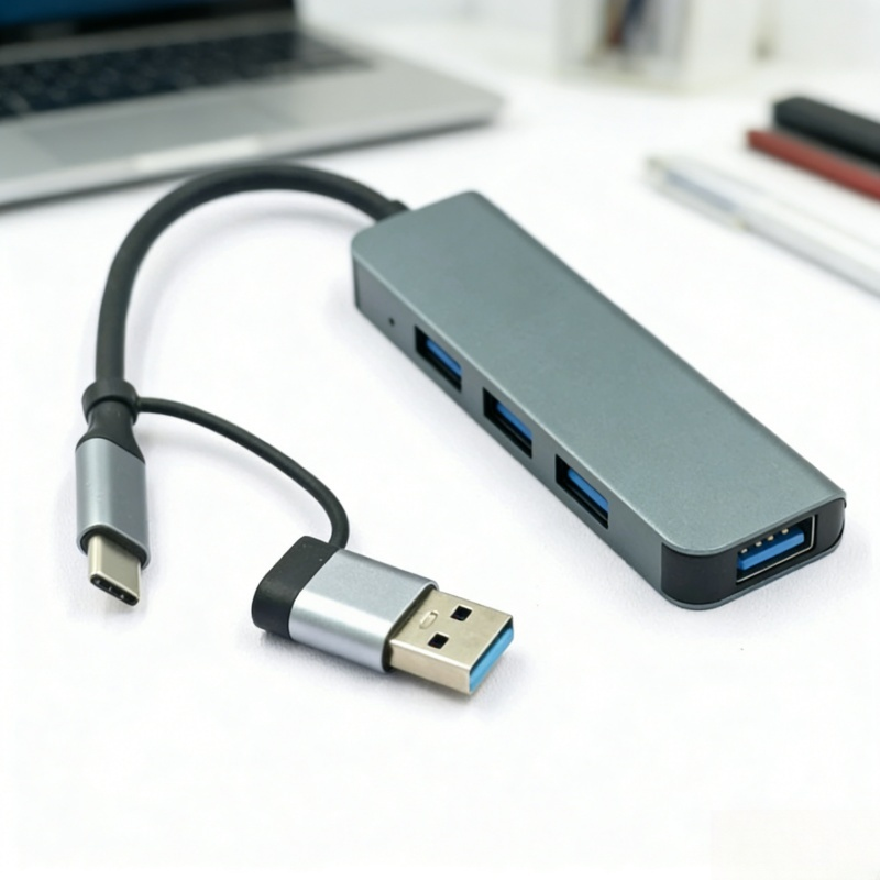 Premium 7-in-1 /4-in-1 Type-C HUB HDMI Memory Card Reader USB C Docking ...