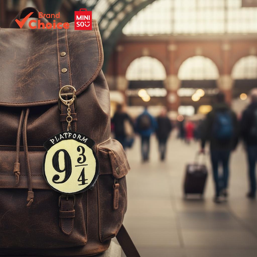 MINISO Harry Potter Series - Platform 93⁄4 Soft Toy Keychain Gift ...