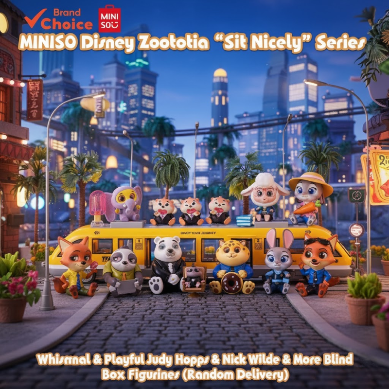 MINISO Disney Zootopia "Sit Nicely" Collection - Fun & Quirky Judy ...