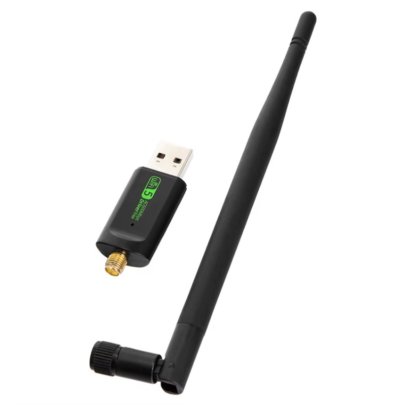 WiFi 5 AC600 Driver-Free Dual-Band USB Wireless Network Card for ...