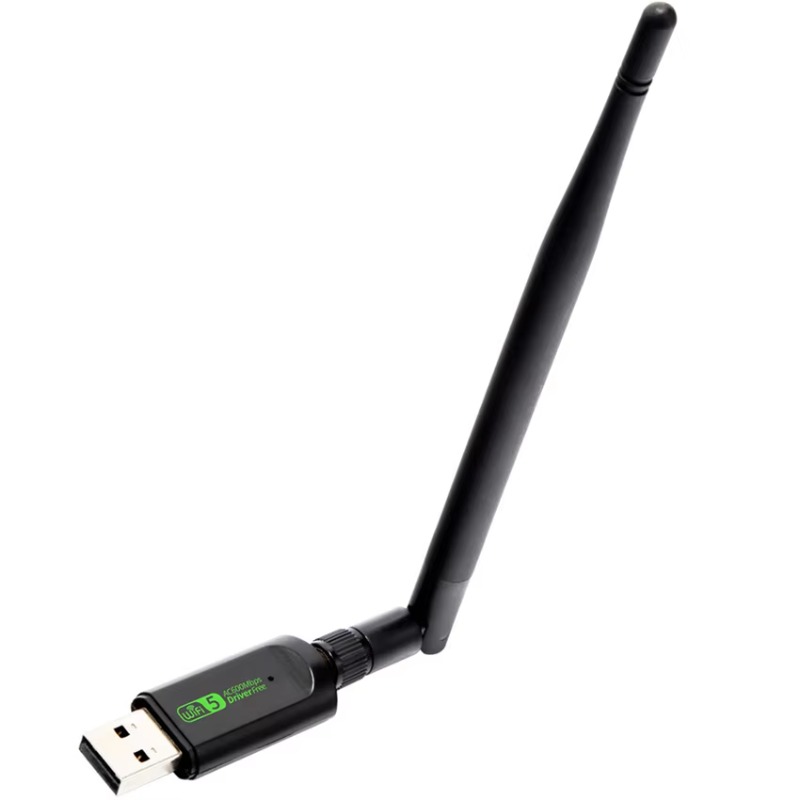 WiFi 5 AC600 Driver-Free Dual-Band USB Wireless Network Card for ...