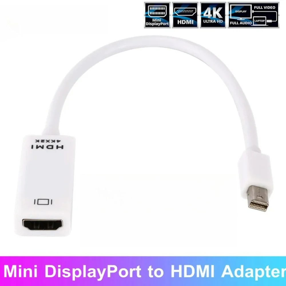 Mini DisplayPort to HDMI Adapter, Compatible with Thunderbolt, Supports ...
