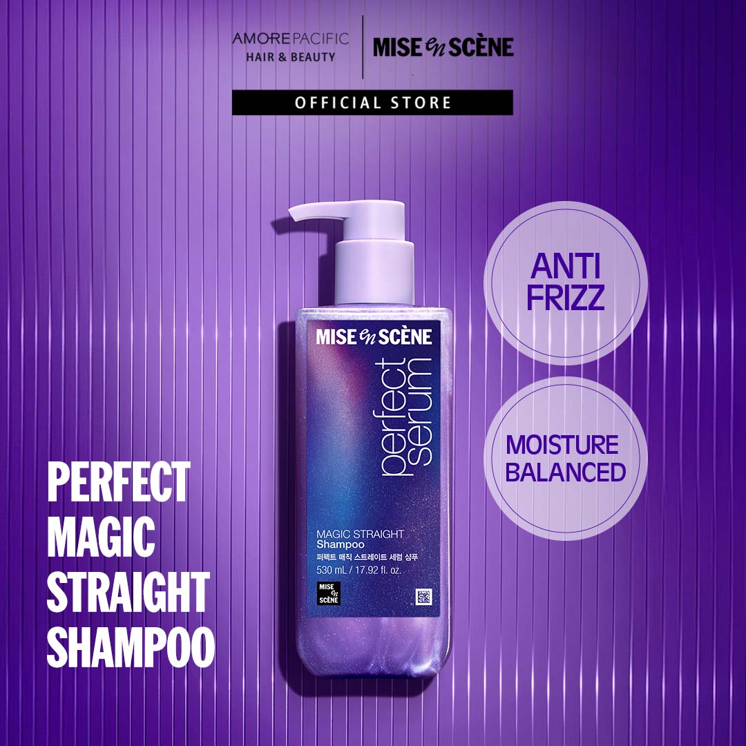 MISE en SCÈNE Perfect Magic Straight Serum Shampoo 530ml | Shopee Malaysia