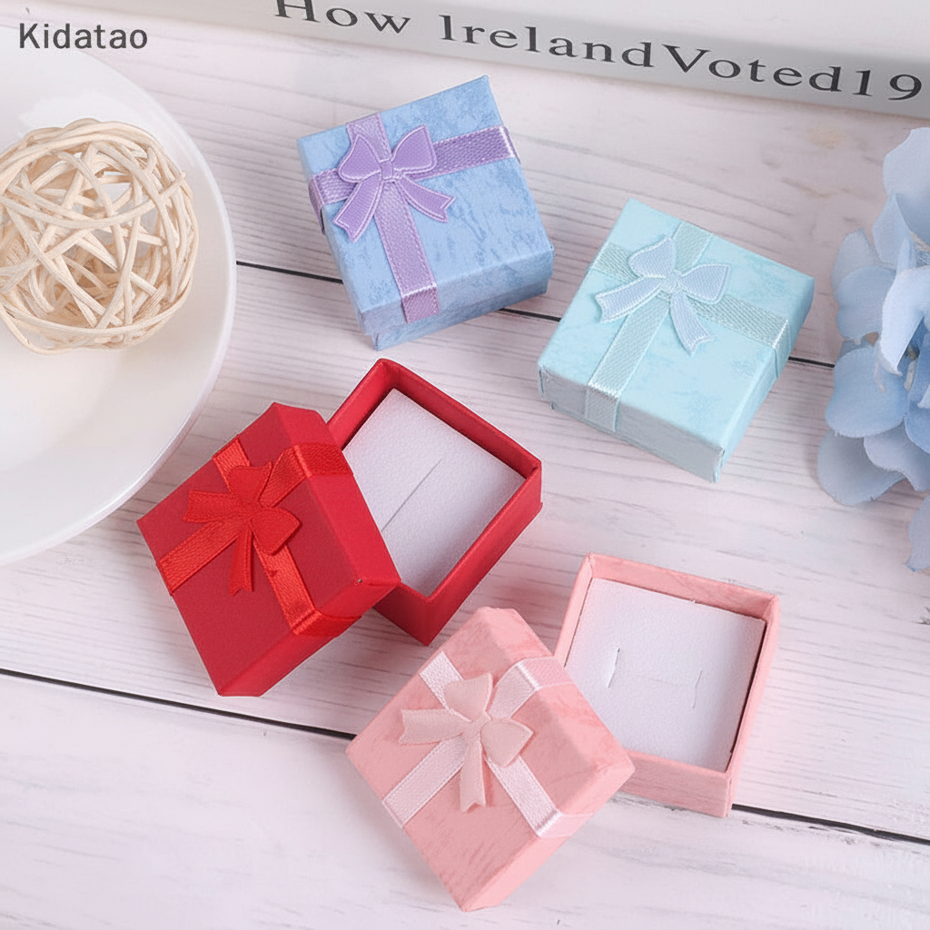 Jewelry Packaging Box Set - 10 Paper Boxes for Necklace, Earrings, and ...