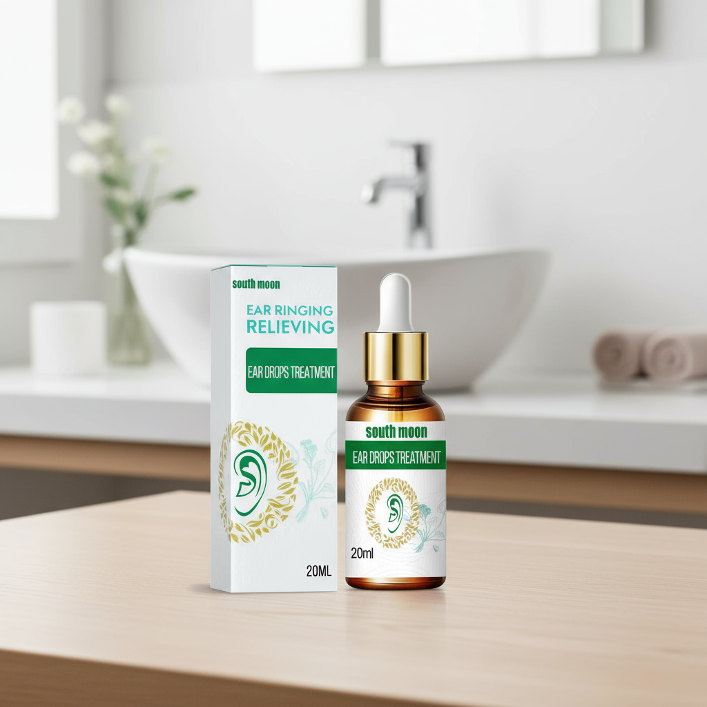 Ringing Ear Drops Oil for Earache Swelling Discharge Otitis Deafness ...