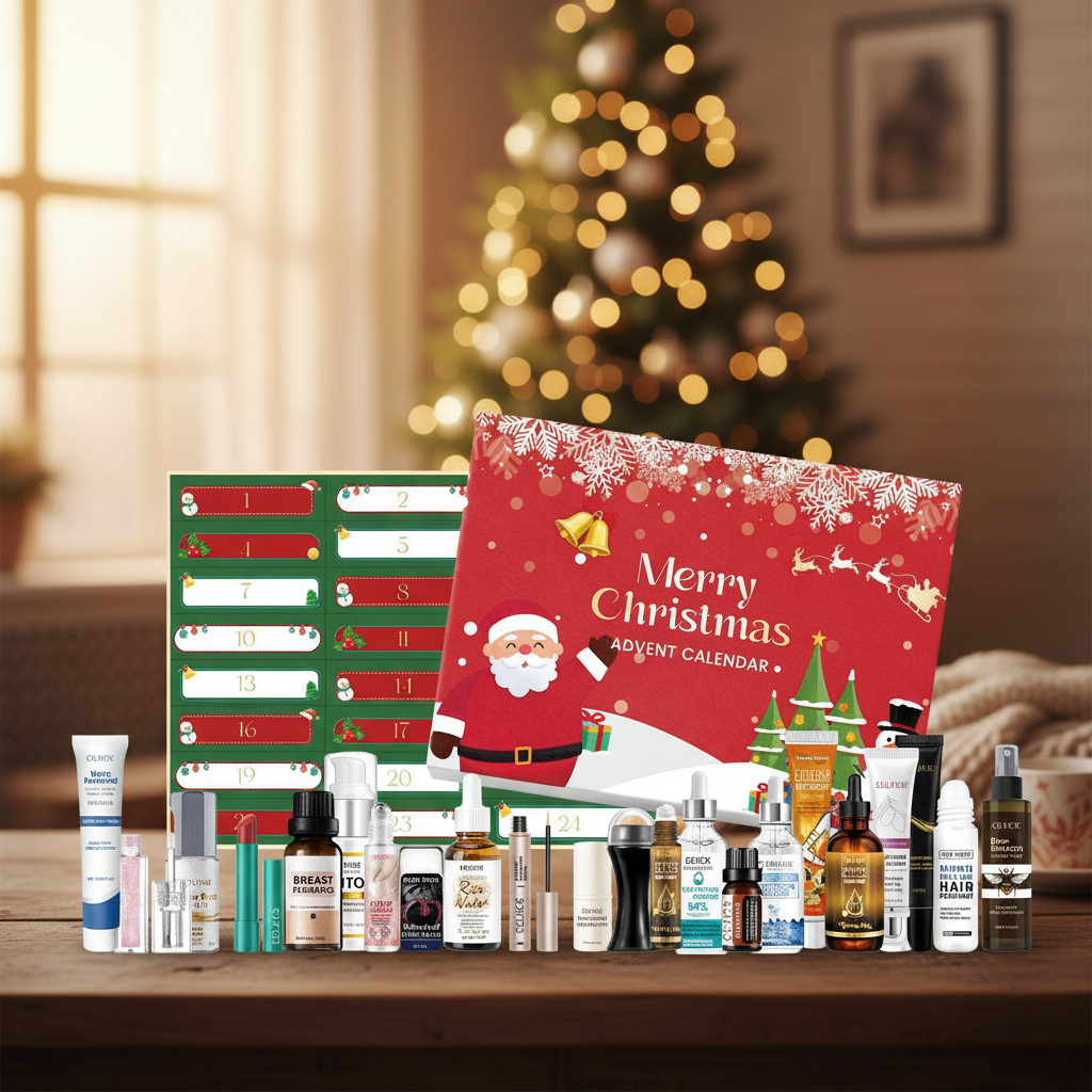 Christmas Makeup and Moisturizing Gift Set in a Blind Box for Surprise ...