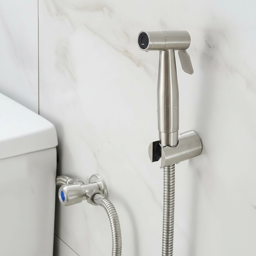Triple-Function High Pressure Sprayer for Toilet, Bidet, and Bottom ...