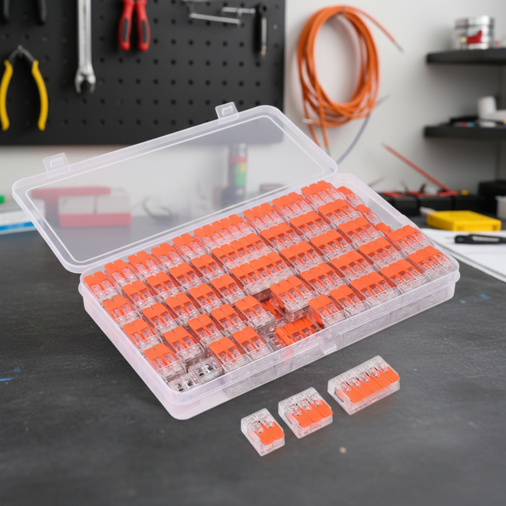 90pcs 250V Orange Universal Quick-Connect Terminals, Electrical ...