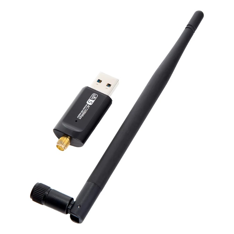 Dual-Band 5.8G 2.4G USB WiFi Adapter 11AC 1200Mbps External Receiver ...