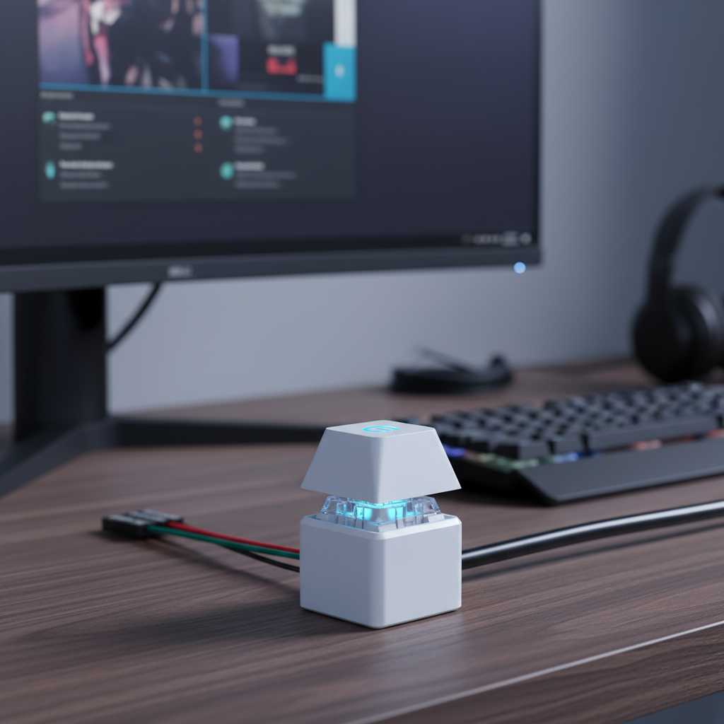 Desktop Computer Power Switch 1.8m Extension Cord with LED for Home ...