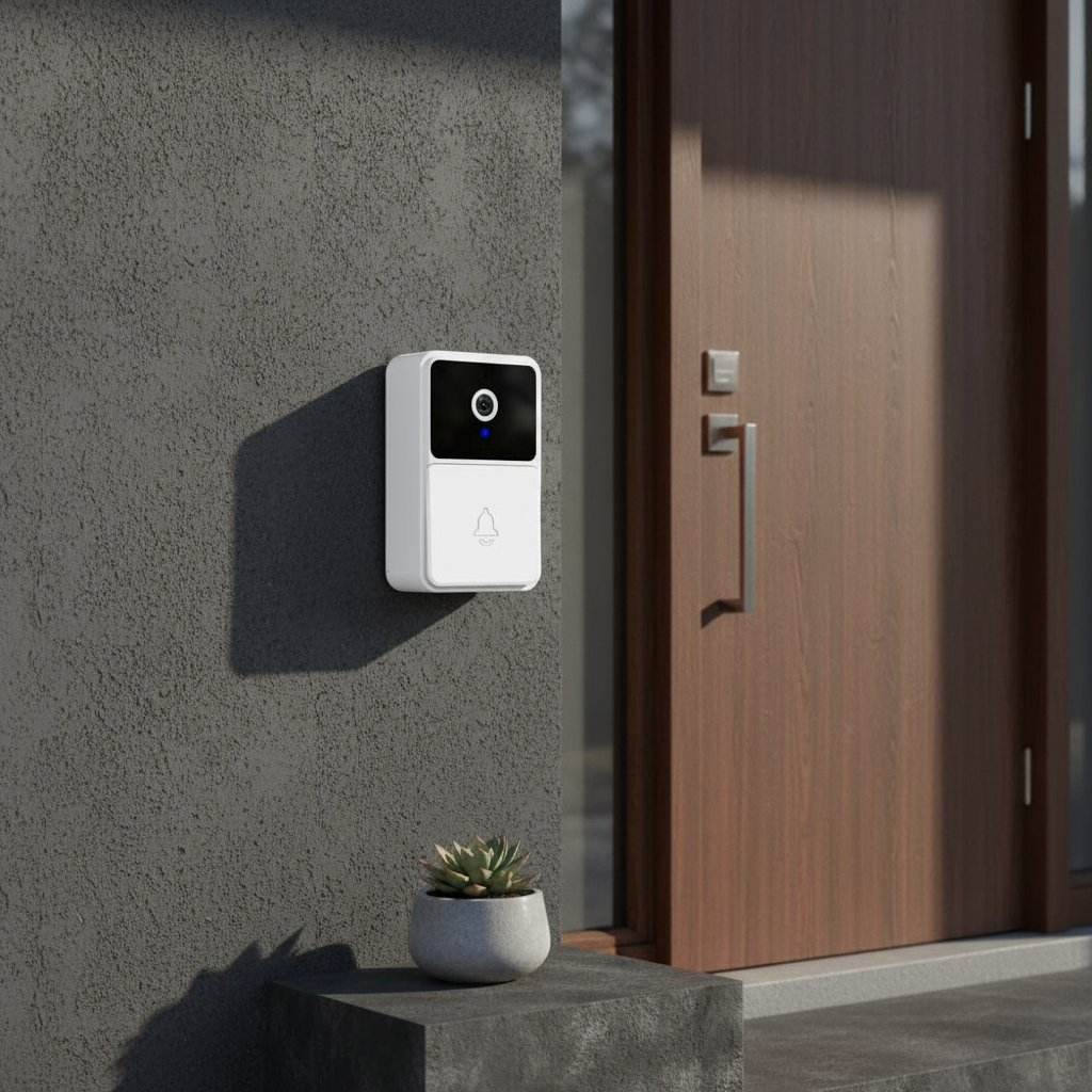 Wifi Wireless Doorbell With Night Vision Camera Smart Security Intercom ...