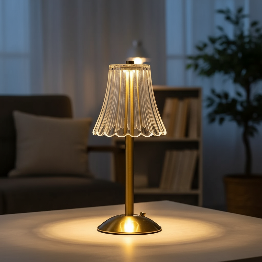 Wireless 3-Color LED Touch Lamp – Bedroom Strip Design Lampu Sentuh LED ...