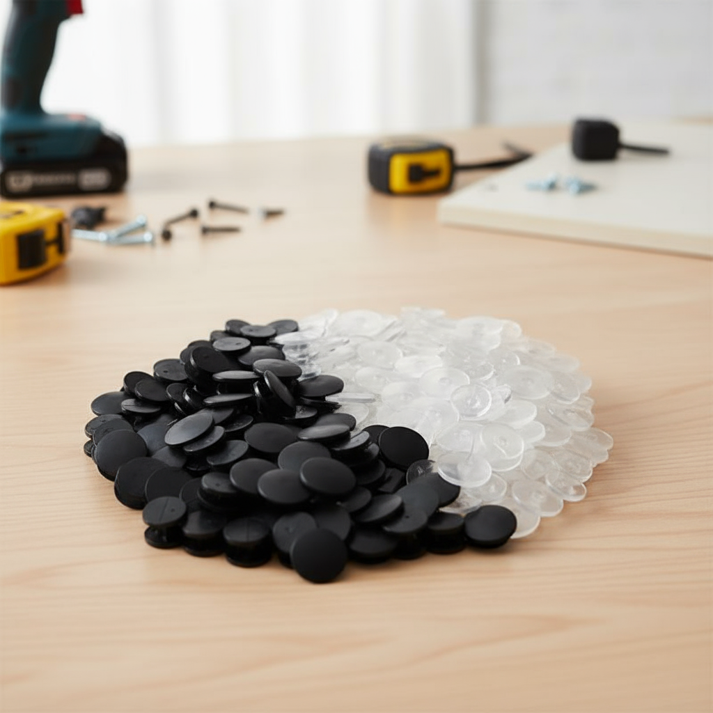 120 Plastic Buckle Buttons for Shoe Charms and DIY Crafts 120 Butang ...