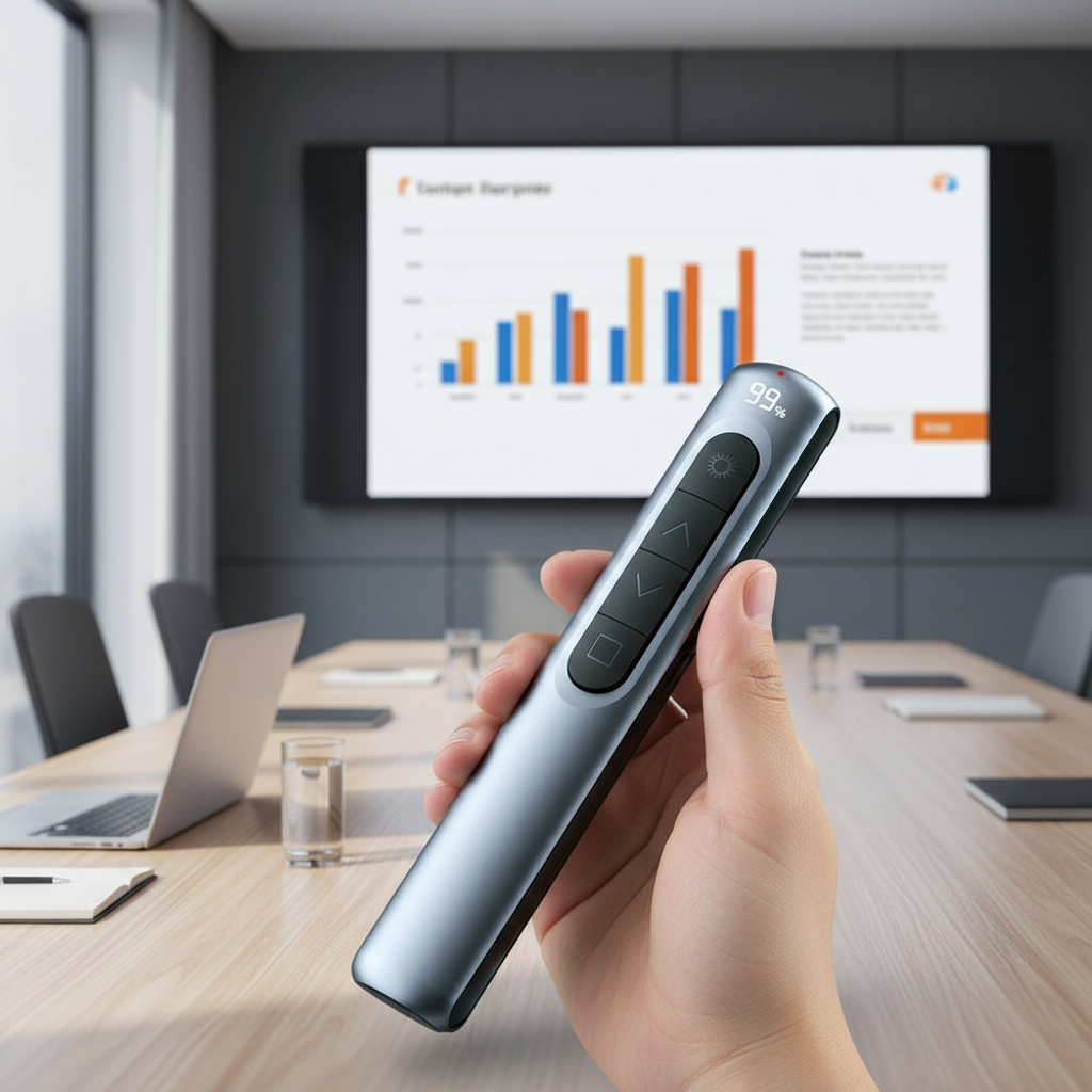 Multifunctional Rechargeable Wireless Clicker Pen for PPT and Projector ...