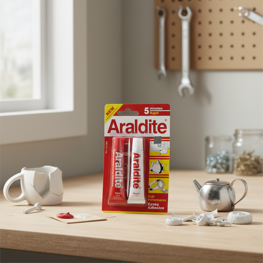 Araldite Rapid Multi-Surface Epoxy Adhesive, Clear Finish, Quick Drying ...