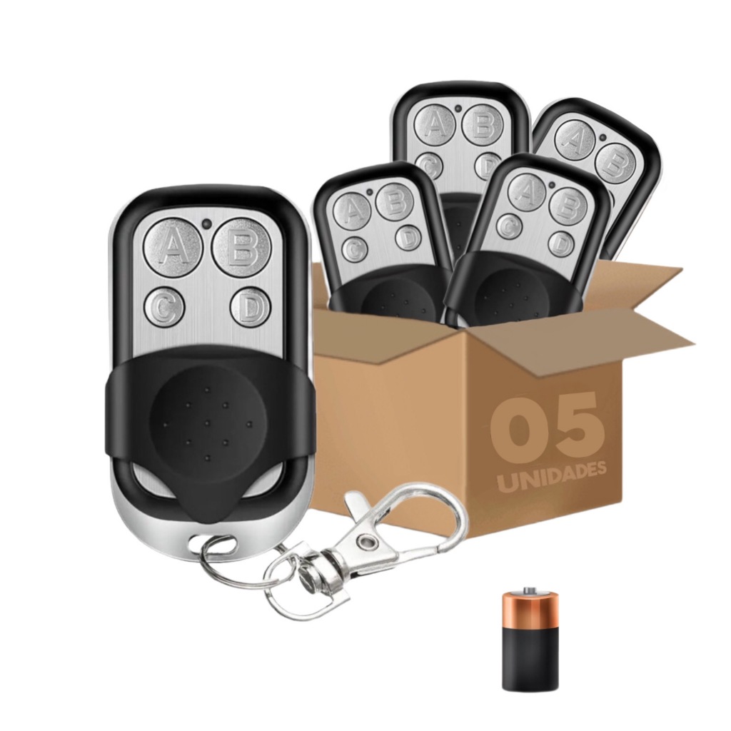 Universal Garage Door Opener Remote Kit 5 Automatic Gate Control ...