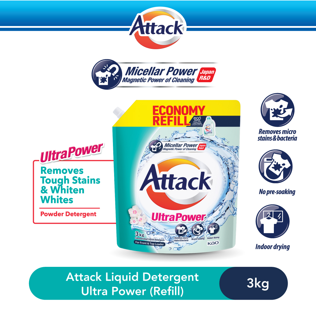 Attack Liquid Ultra Power Refill (3kg) | Shopee Malaysia