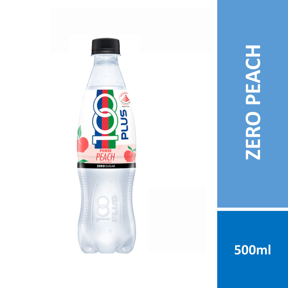 100PLUS ZERO PEACH 500ML | Shopee Malaysia