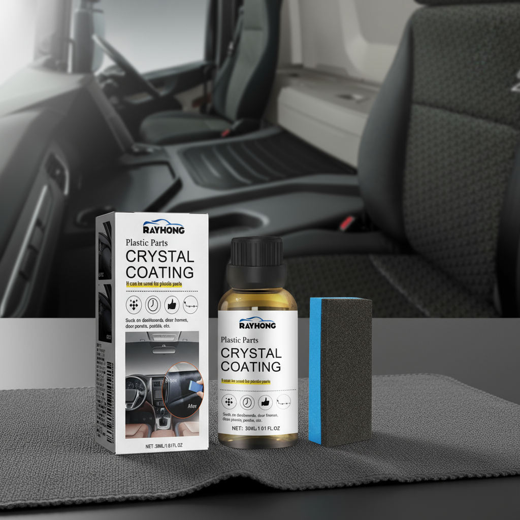 Rayhong Car Interior Plastic & Dashboard Refresher – Crystal Coating ...