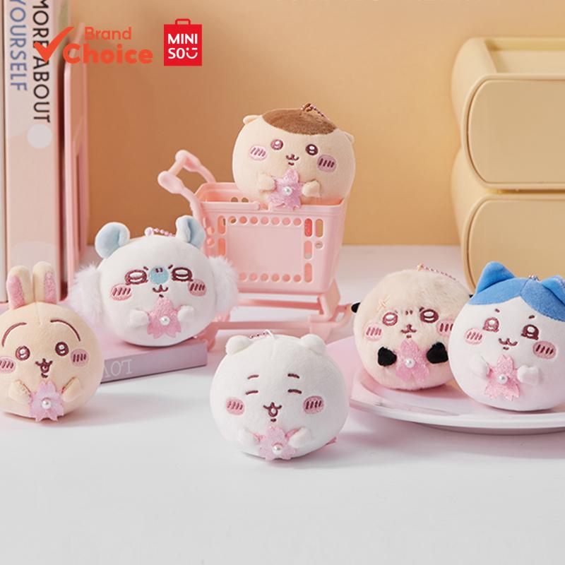MINISO Chiikawa Sakura Season Series - Mochi Keychains Momonga ...