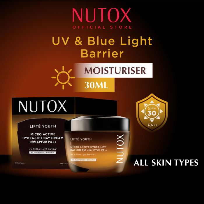 Nutox Lifte Youth Micro Active Hydra-Lift Day Cream SPF30 PA++ 30ml ...