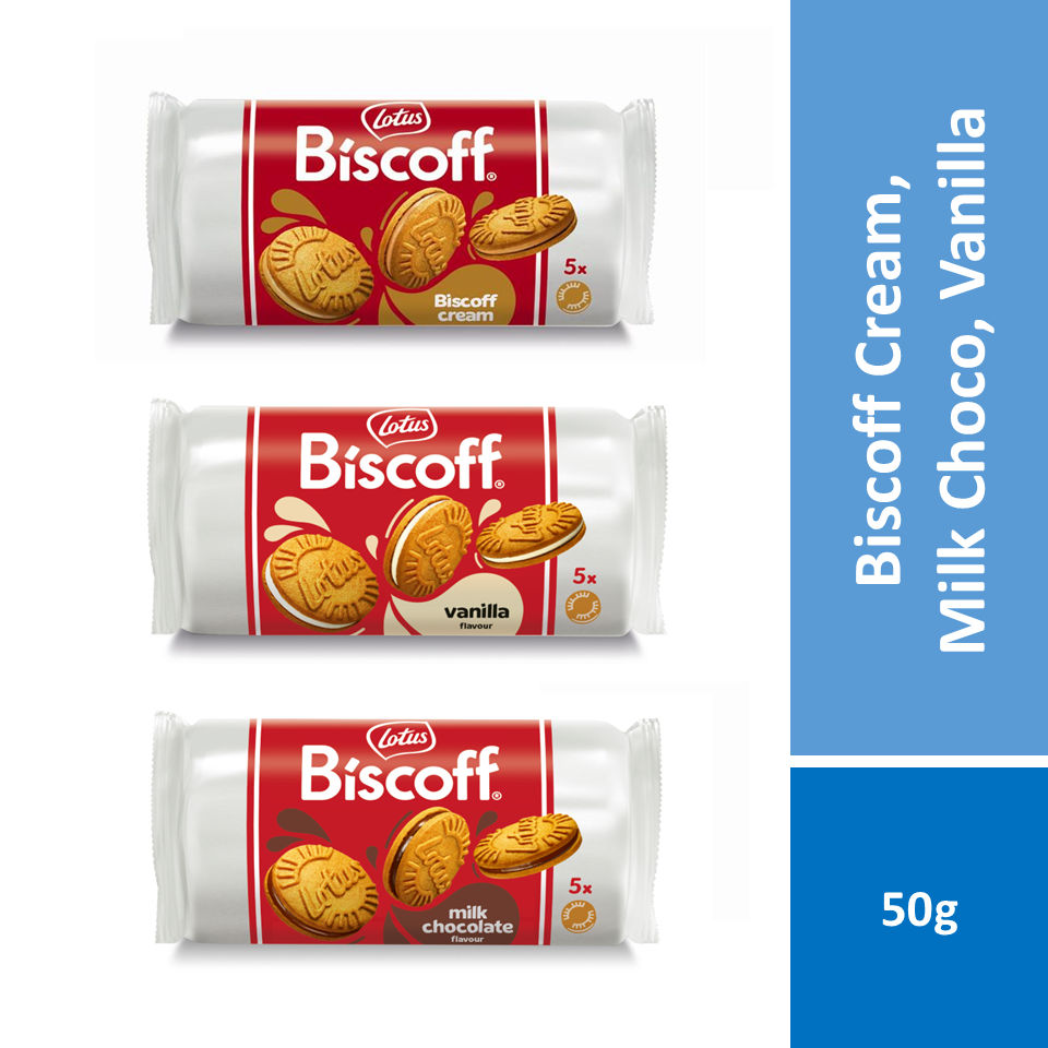 Biscoff Sandwich Biscoff Cream/Milk Choco/Vanilla 50G | Shopee Malaysia