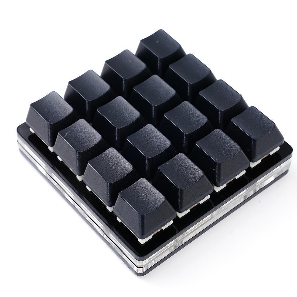 Mechanical Hotswap Macropad Macro Custom 16 Key Knob Mini USB Keyboard Programming Copy Paste ...