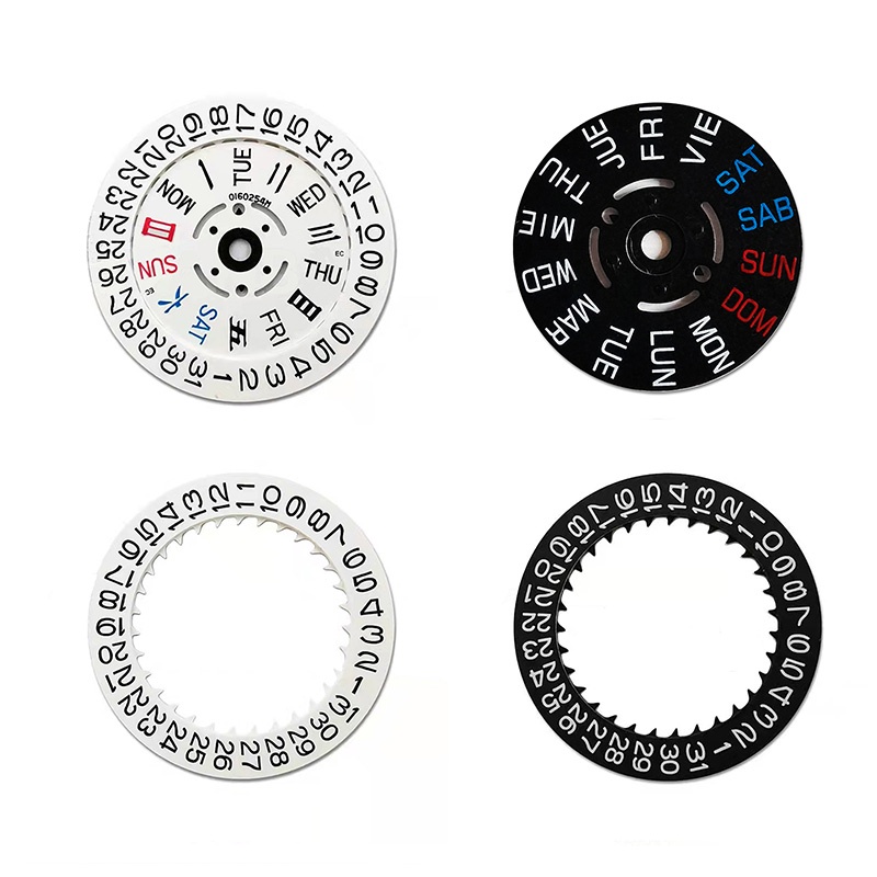 Watch Dial Calendar Plate Week Dial at 3 o'clock 6 o'clock Watch ...