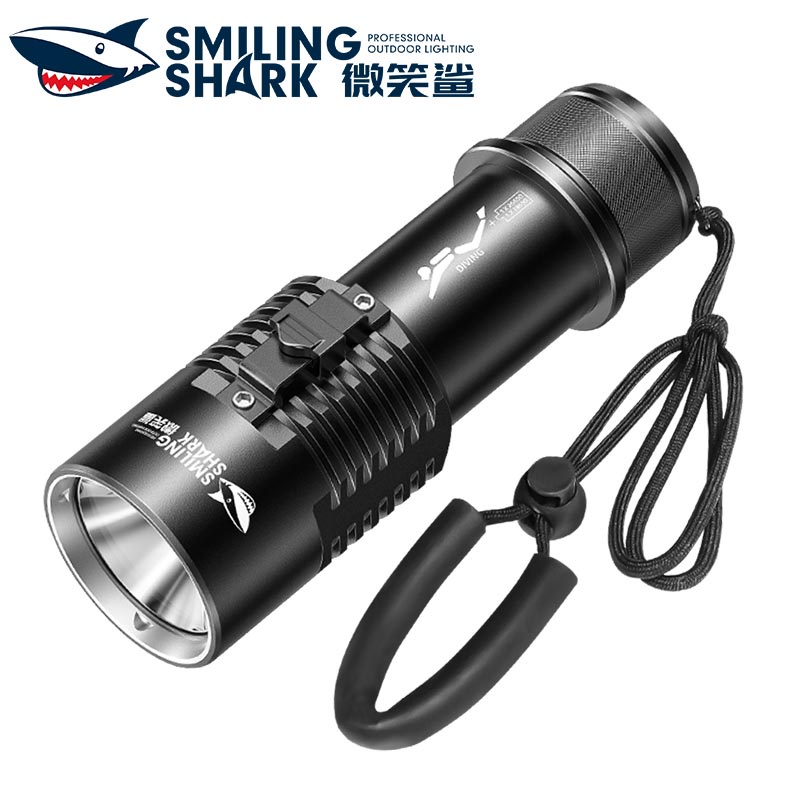 SmilingShark SDQ35 Professional Diving Torch light IPX8 Waterproof ...