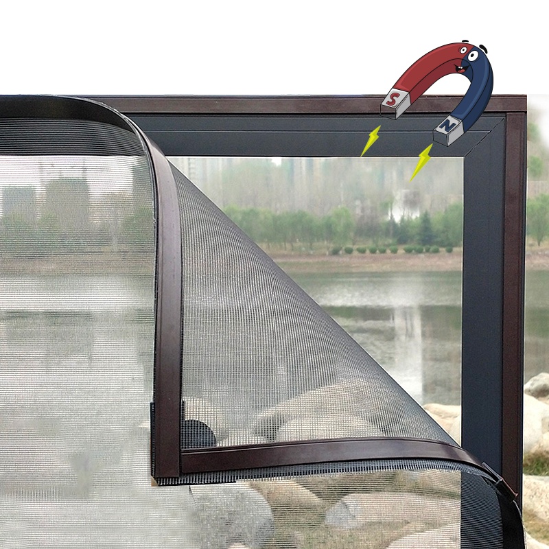 New Indoor Insect Fly Mosquito Window Screen Curtain Mosquito Netting ...