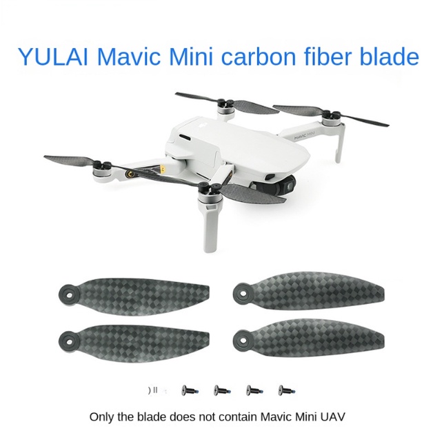 Suitable For DJI Mavic Mini 1/Mini 2/Mini se Carbon Fiber Blade ...