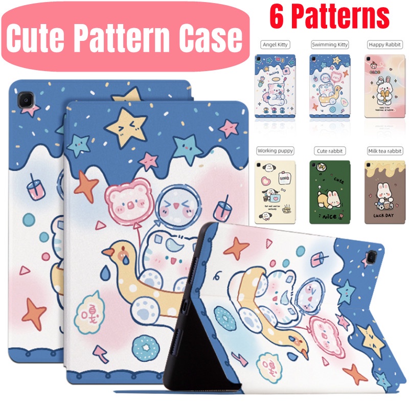 Cute Cartoon Design For Samsung Galaxy Tab A8 A7 A7 Lite S6 Lite Tab A ...